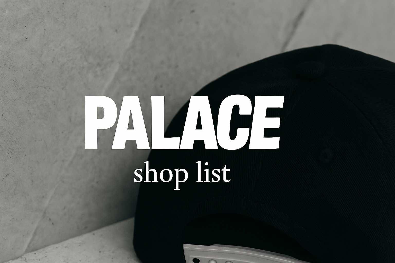 PALACE の取り扱いショップ一覧 - Fukuo（服王）